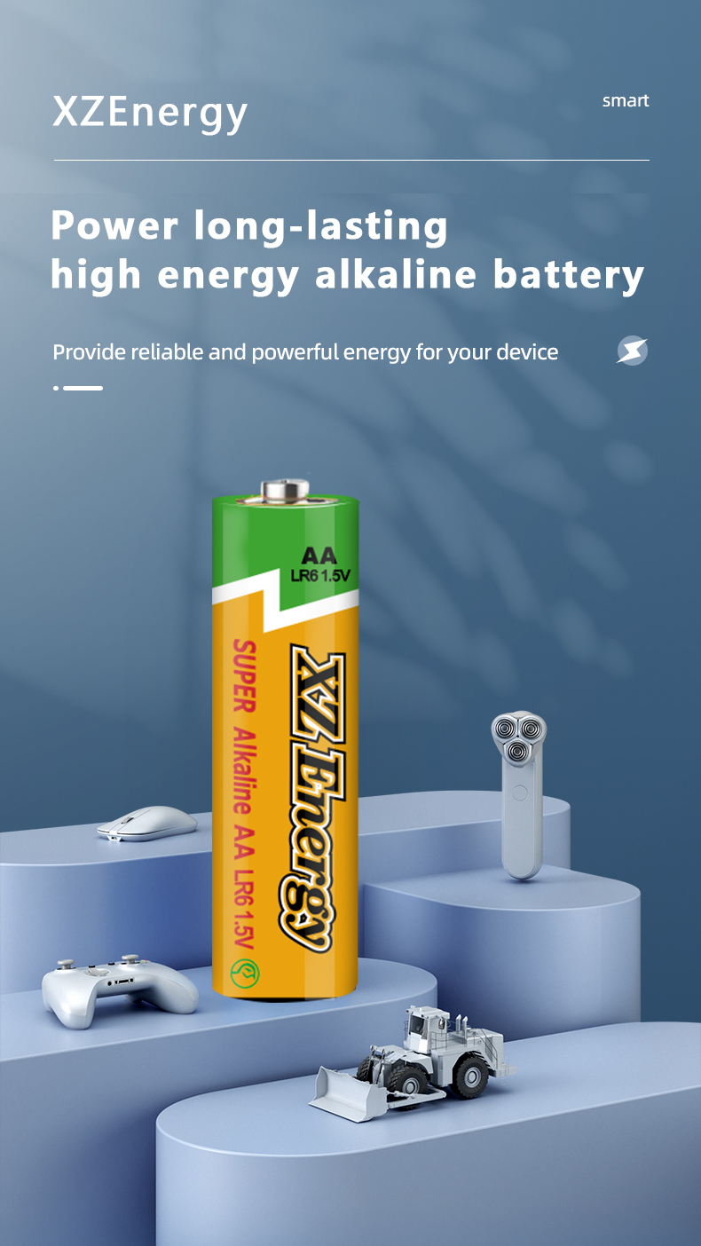 Wholesale 1.5V LR03 AAA AM4 Primary Dry Battery Cell Alkaline Battery ...