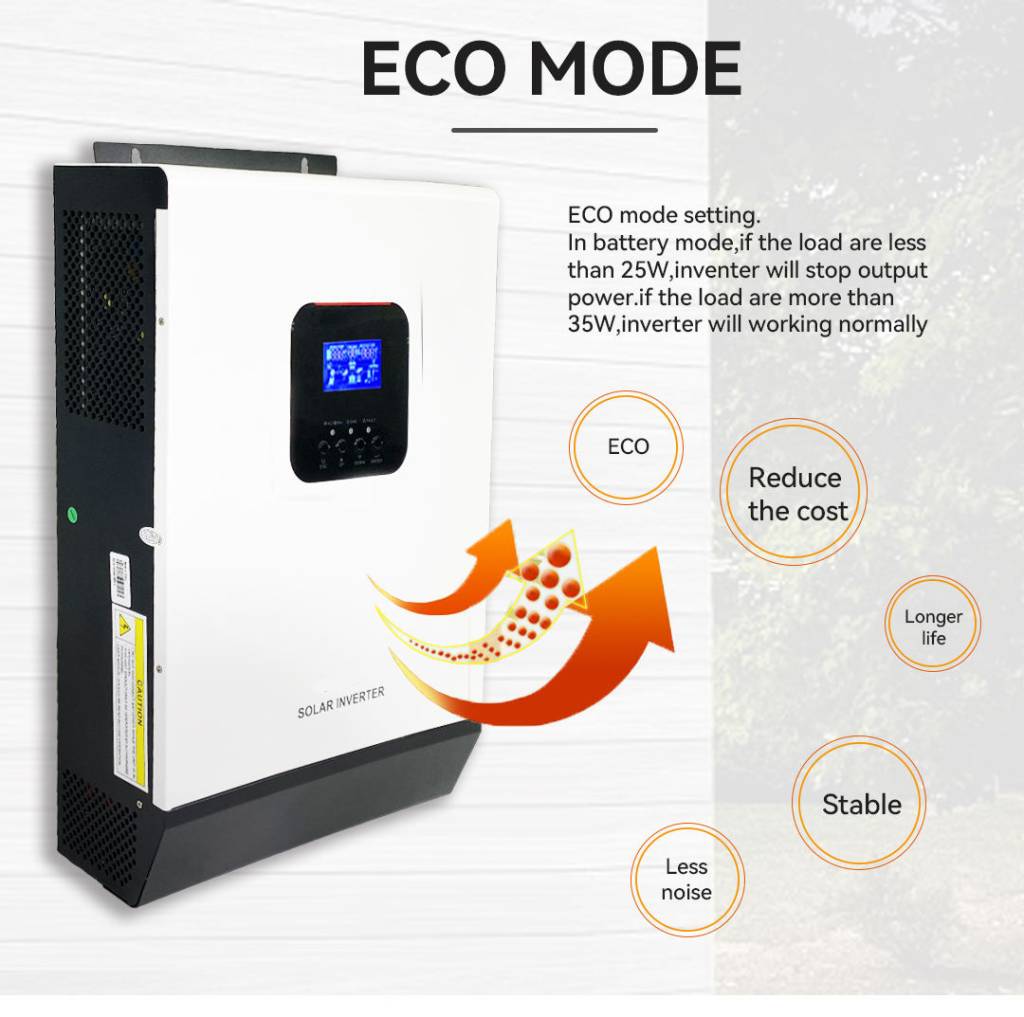 Smart 3kw 5kw 5kva 24V 48V Sine Wave Invert Off Grid all in one Solar ...